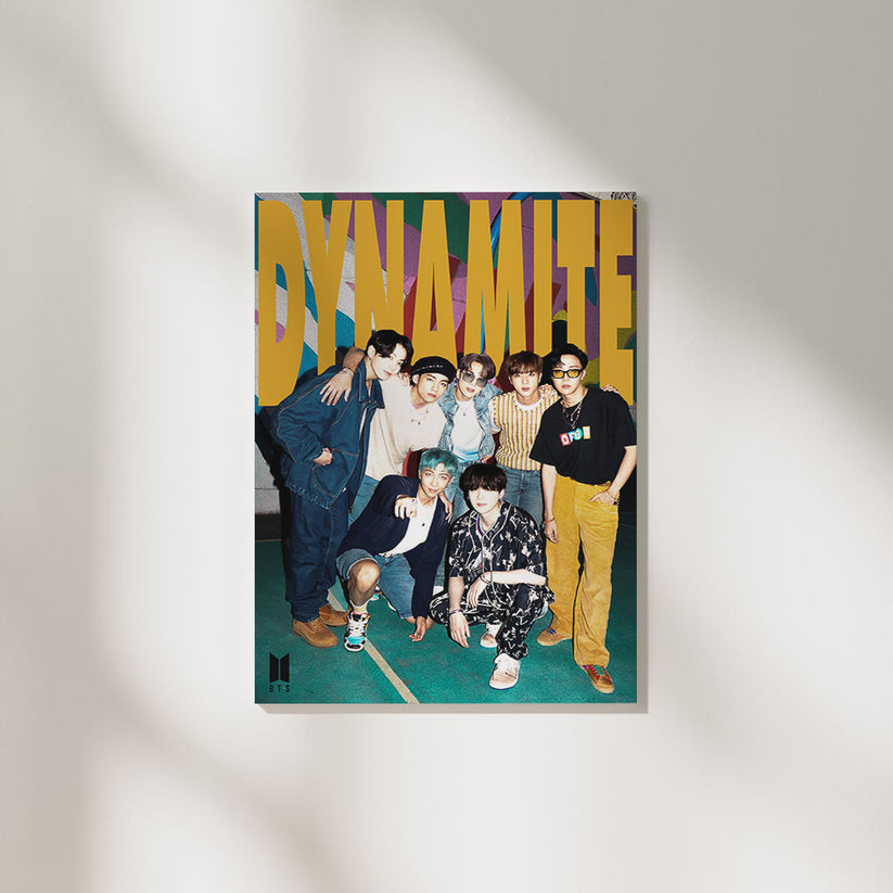 BTS Dynamite K-POP | Music Poster – The Artflex