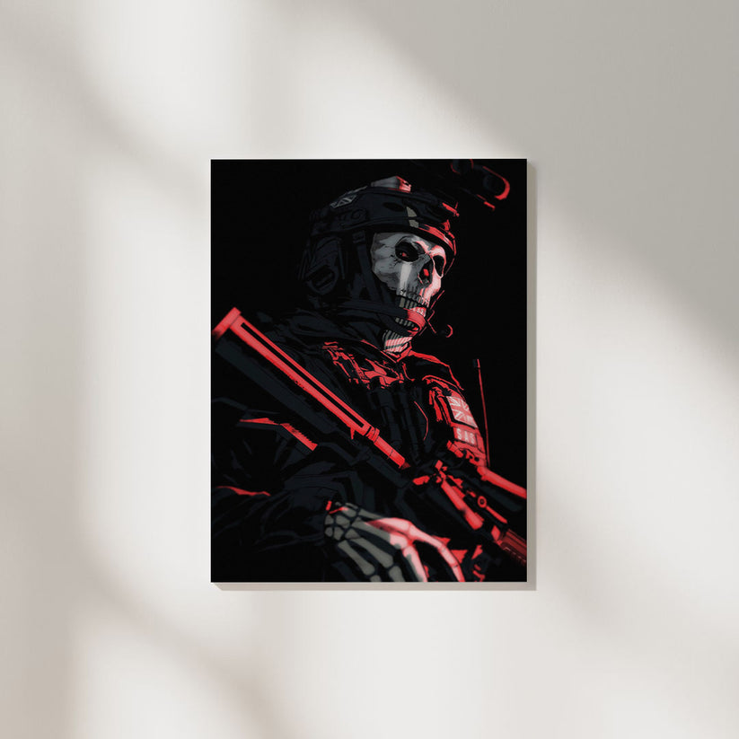 COD Ghost | Gaming Poster – The Artflex