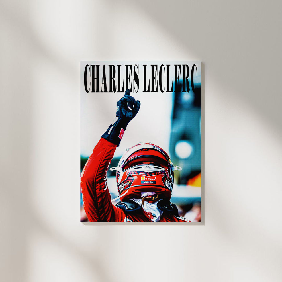 Charles Leclerc Ferrari | F1 Poster – The Artflex