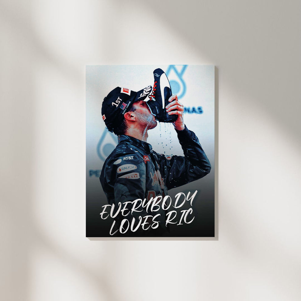 Daniel Ricciardo | F1 Poster – The Artflex