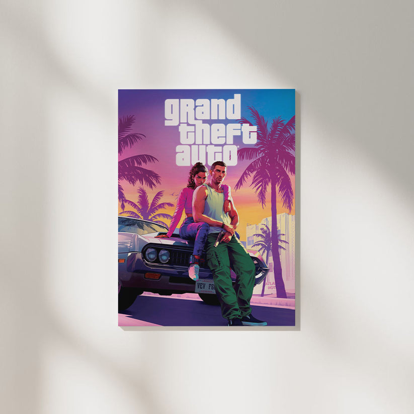 GTA 6 | Gaming Poster – The Artflex