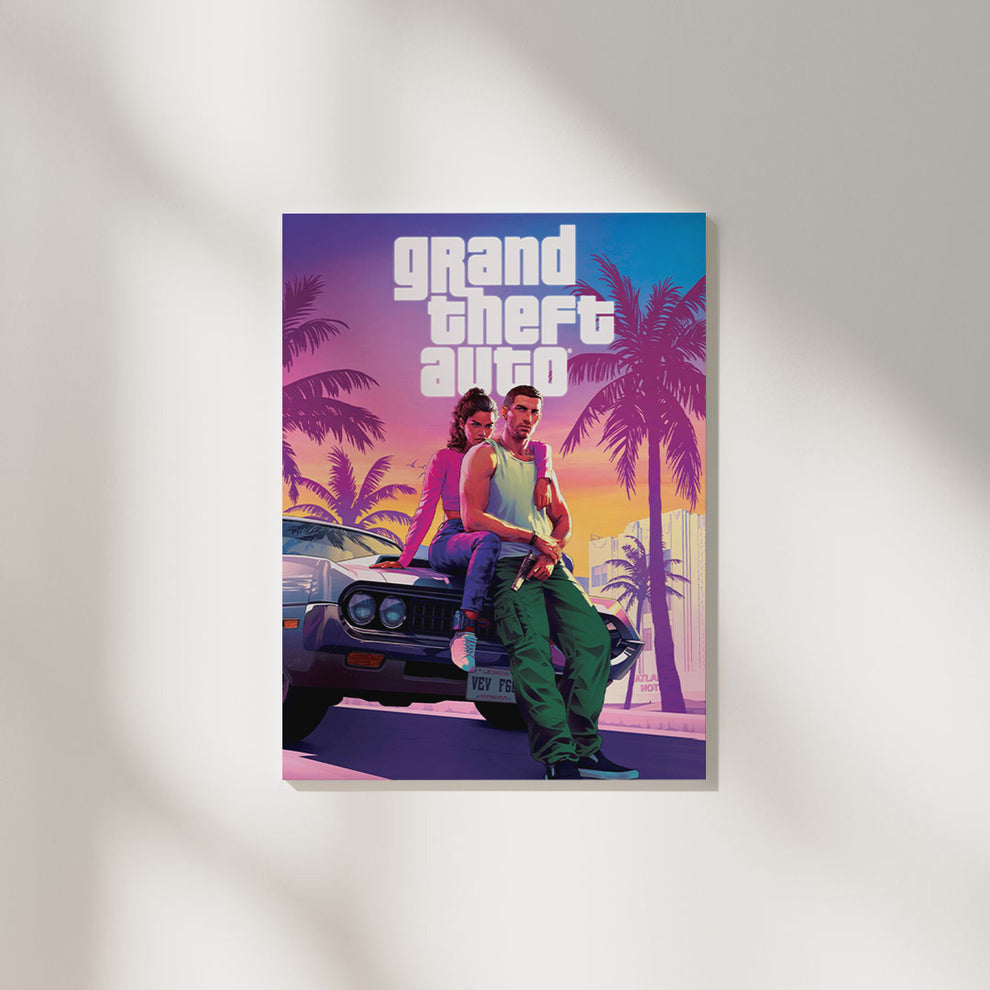 GTA 6 | Gaming Poster – The Artflex