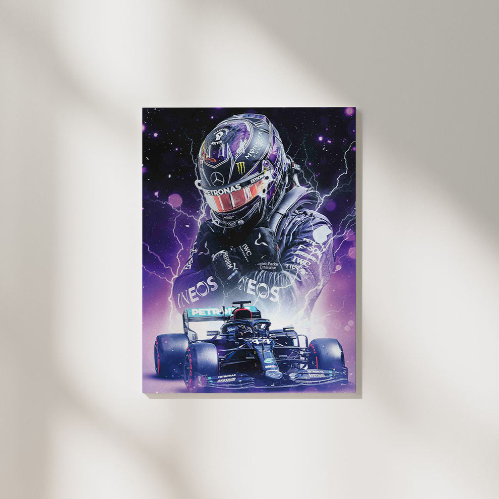 Lewis Hamilton | F1 Poster – The Artflex