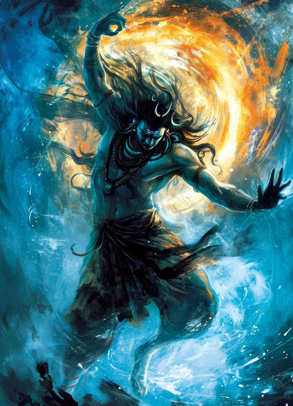 Lord Shiv | Divine God Poster – The Artflex