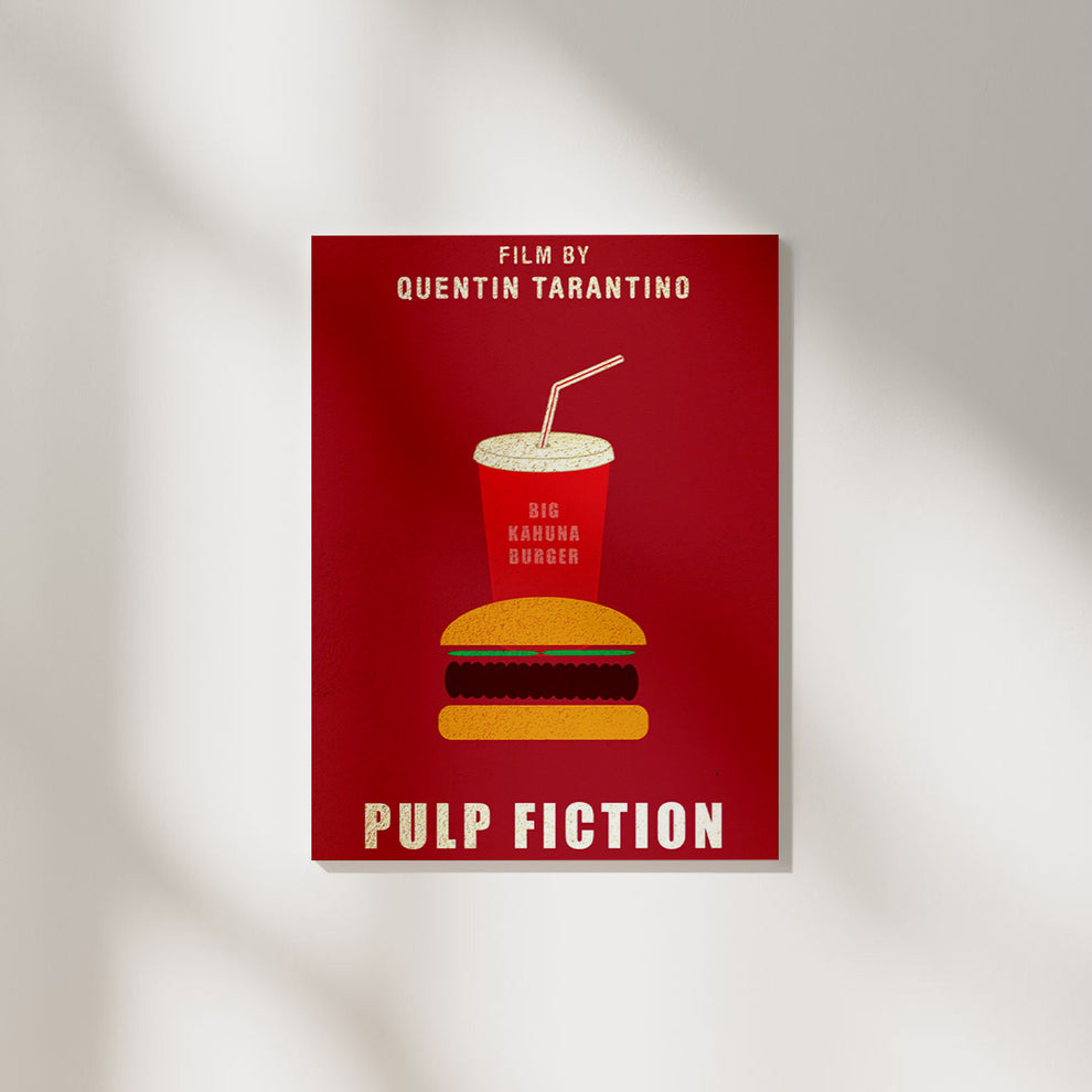 Pulp Fiction Big Kahuna Burger | Movie Poster – The Artflex