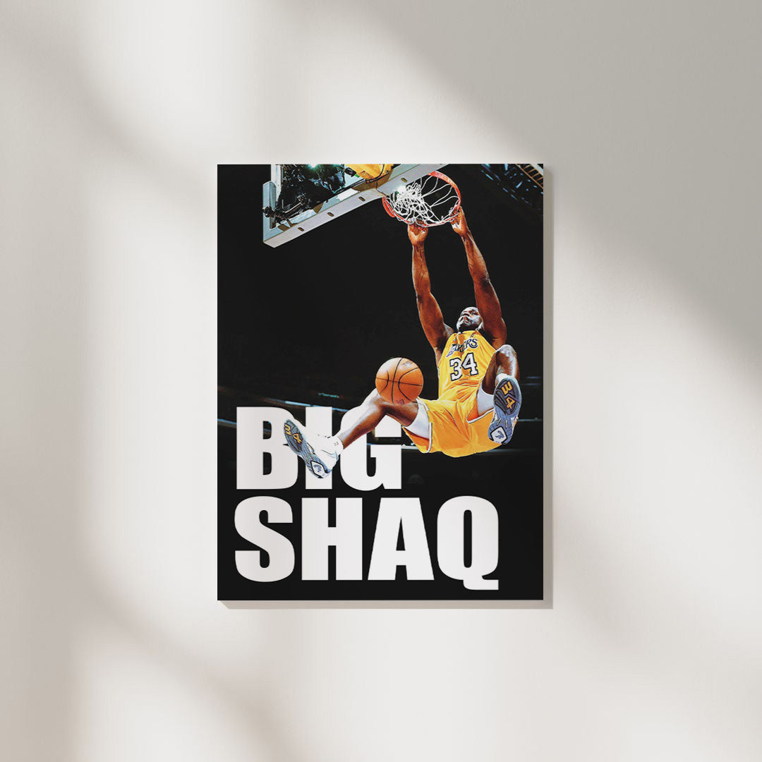 Shaquille O'Neal | Basketball Poster – The Artflex