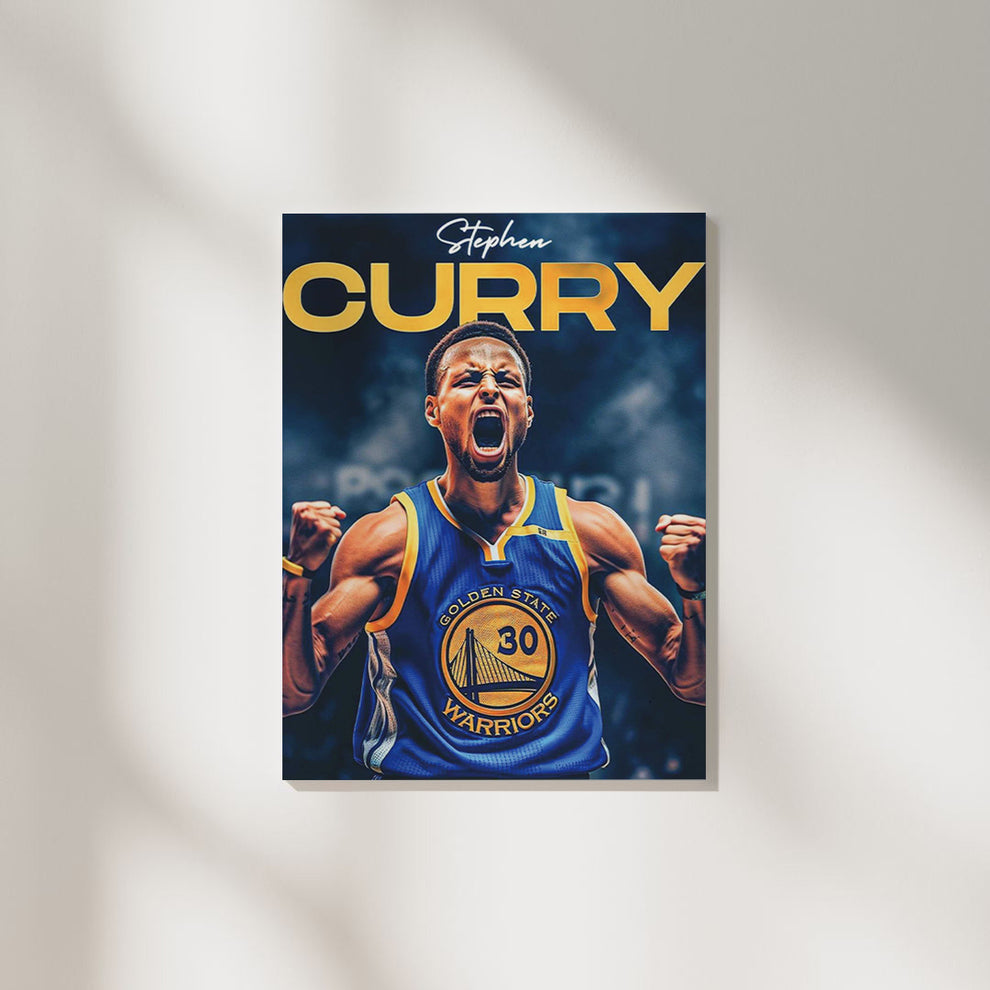 Steph Curry GSW | Basketball Poster – The Artflex