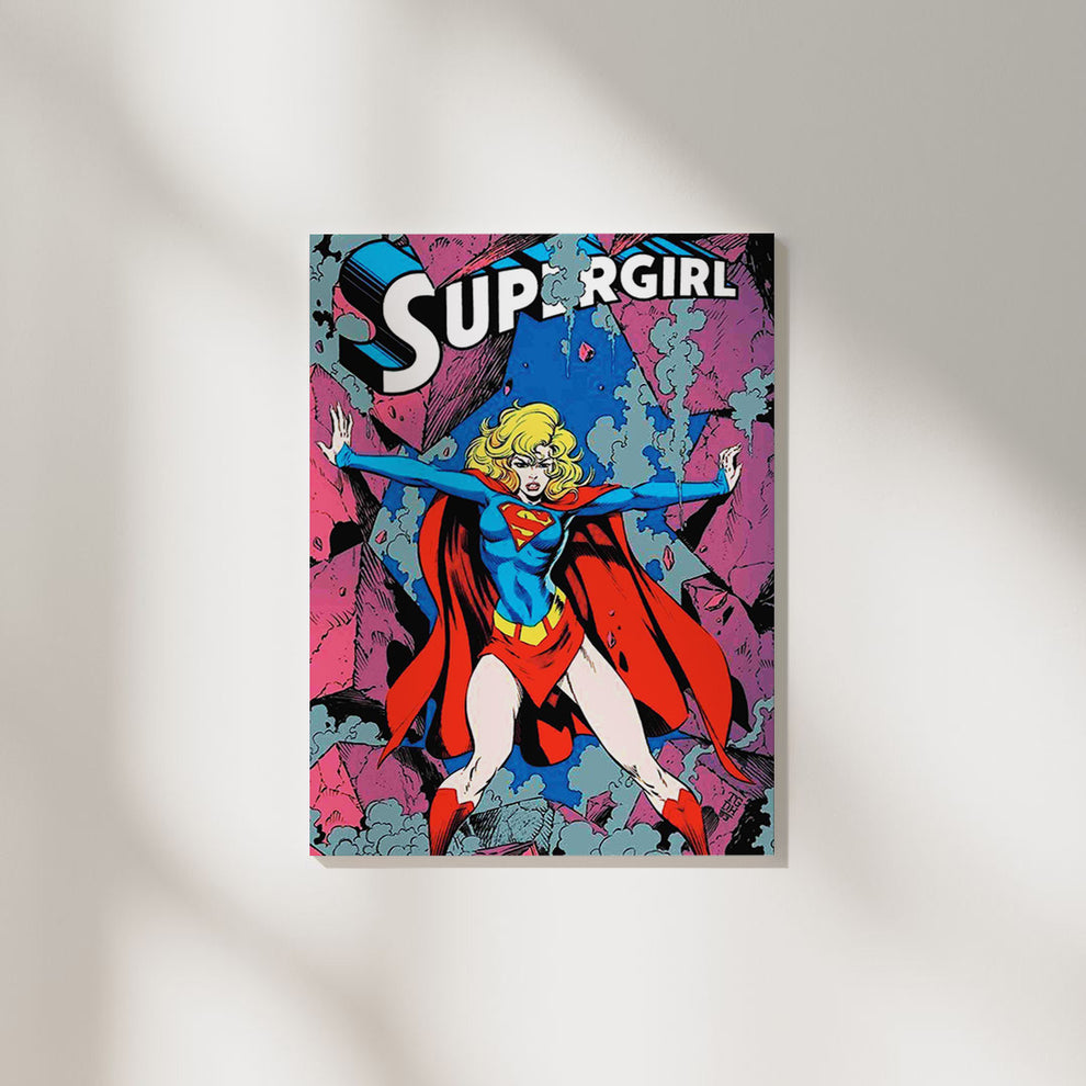 Supergirl | Marvel DC Poster – The Artflex
