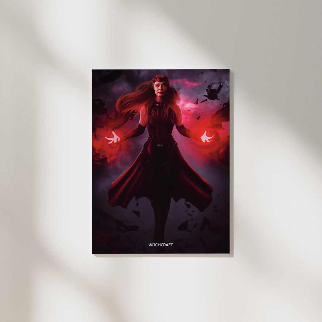 The Scarlett Witch | Marvel DC Poster – The Artflex