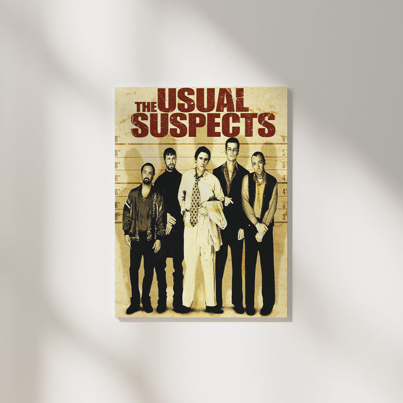 The Usual Suspects | Movie Poster – The Artflex