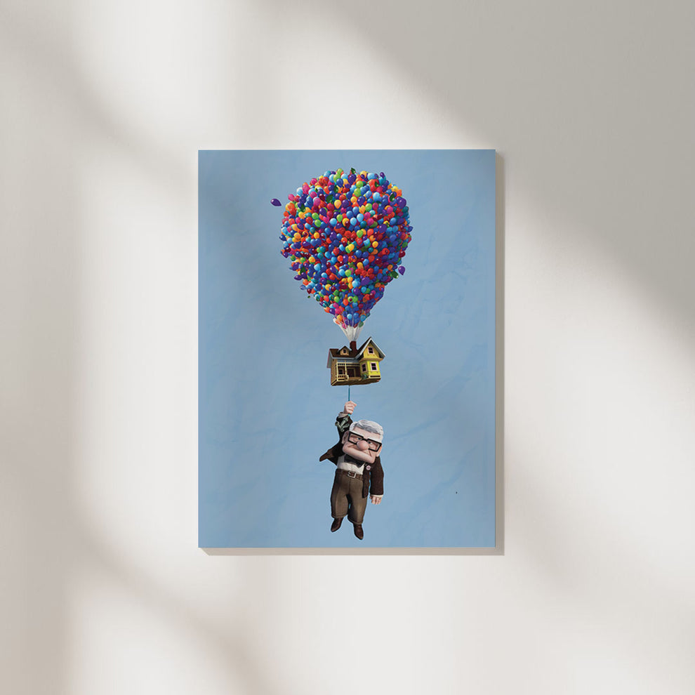 Up | Animated Movie Poster – The Artflex