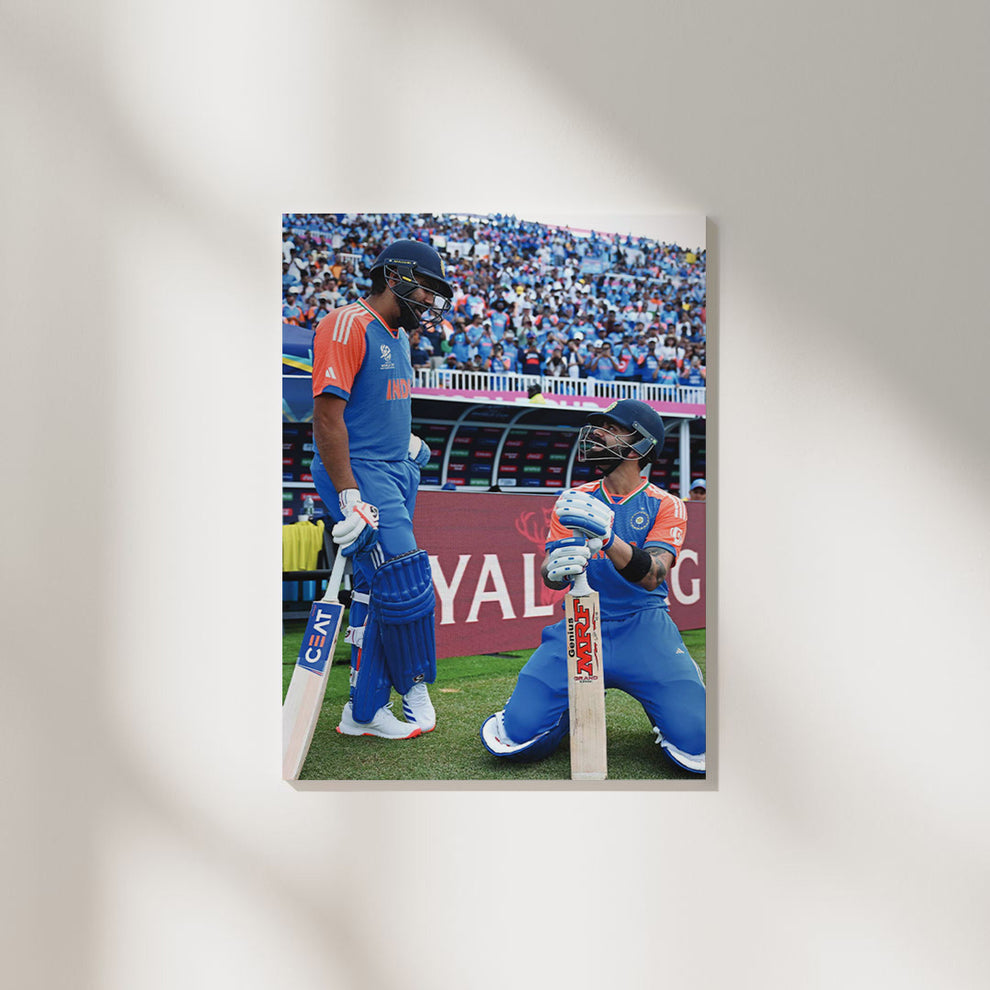 Virat x Rohit T20 WC | Cricket Poster – The Artflex