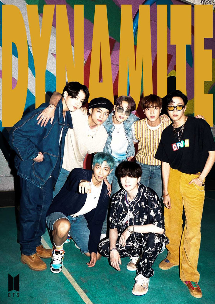 BTS Dynamite K-POP | Music Poster – The Artflex