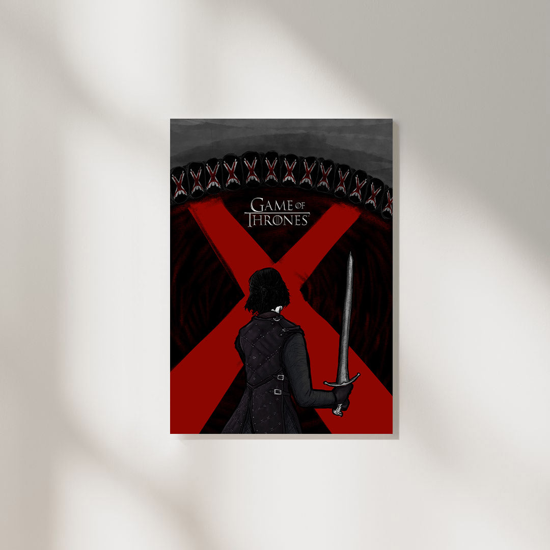 John Snow GoT | TV Show Poster – The Artflex