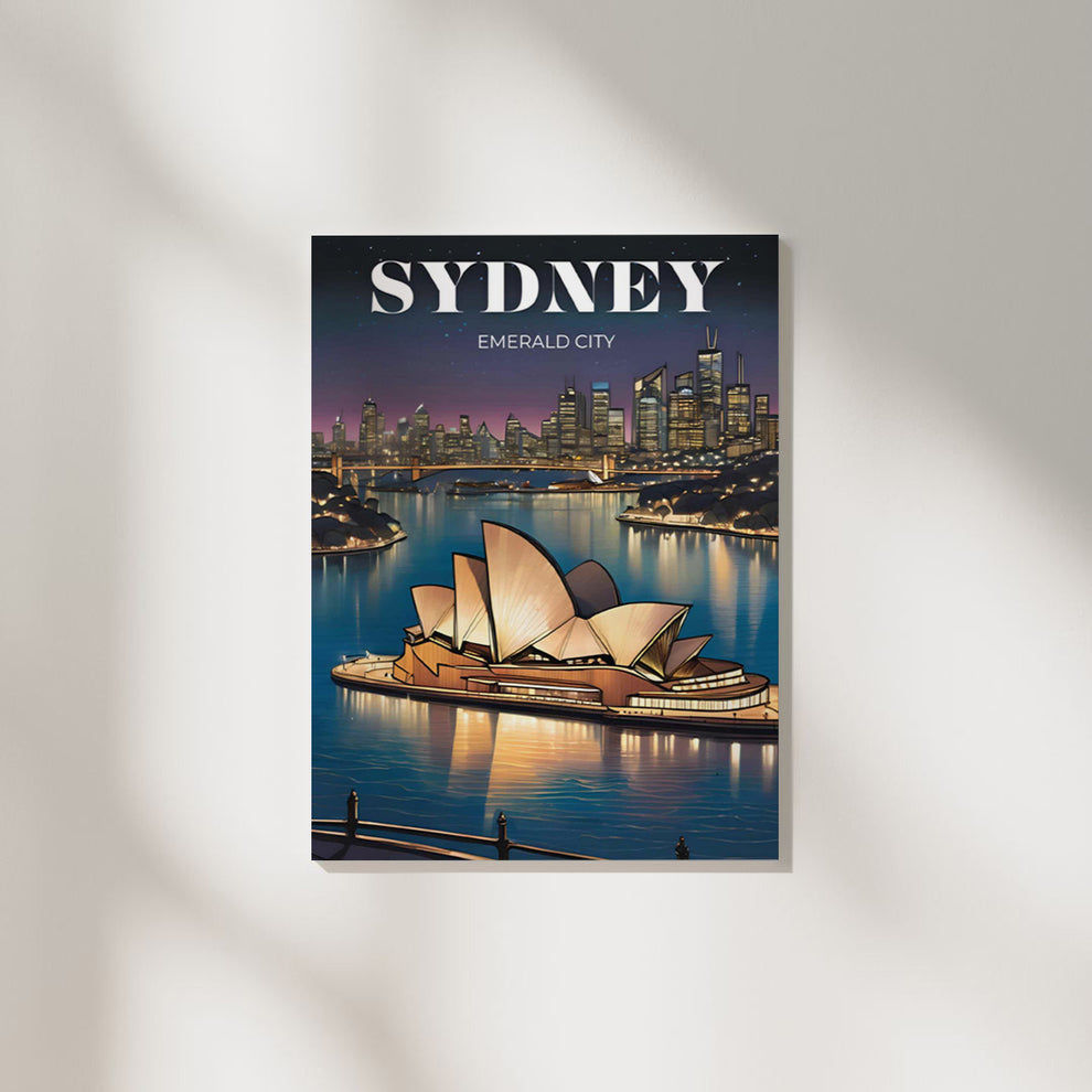 Sydney | Travel Poster – The Artflex